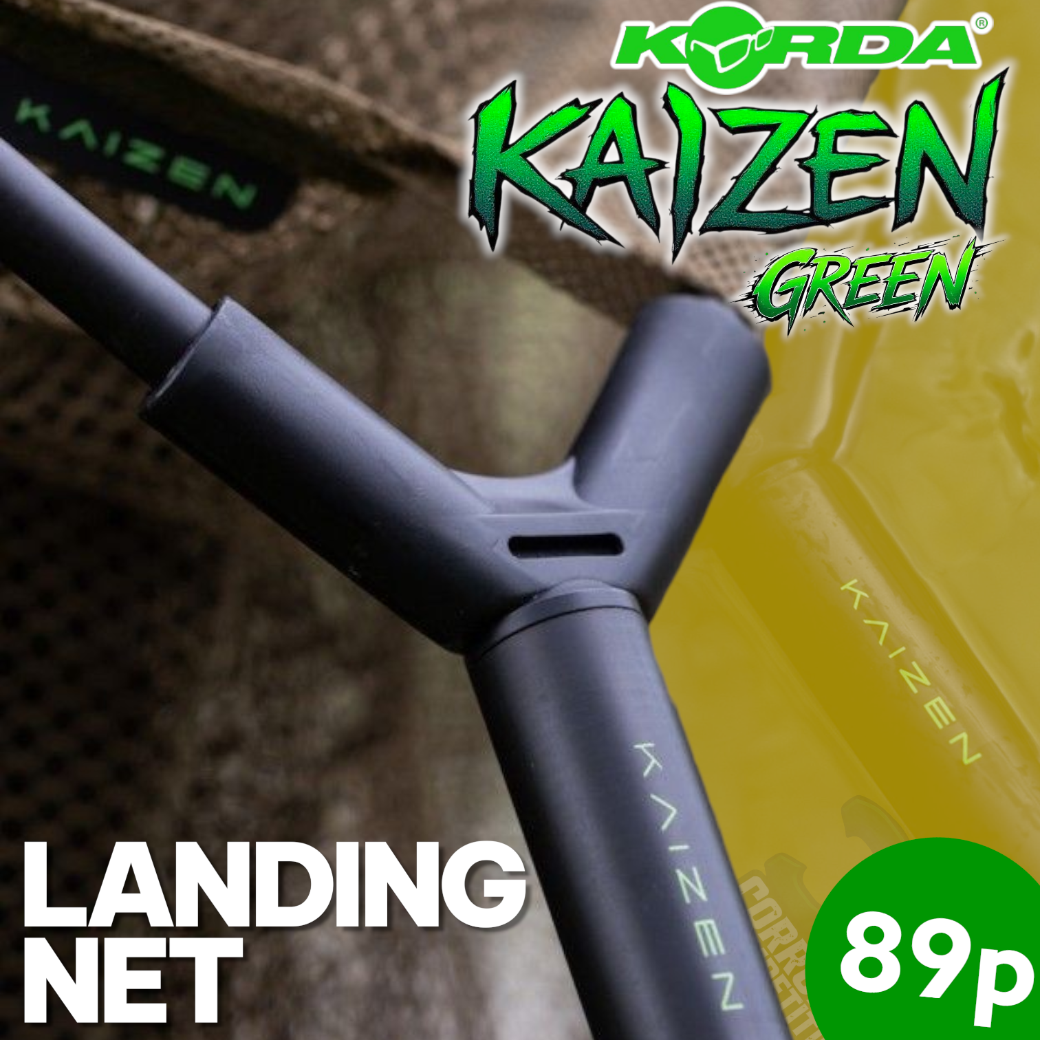 Korda Kaizen Green Landing Net 42″ – Competitions