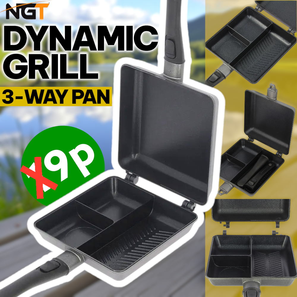 NGT Dynamic Grill – 3-Way Pan – Competitions